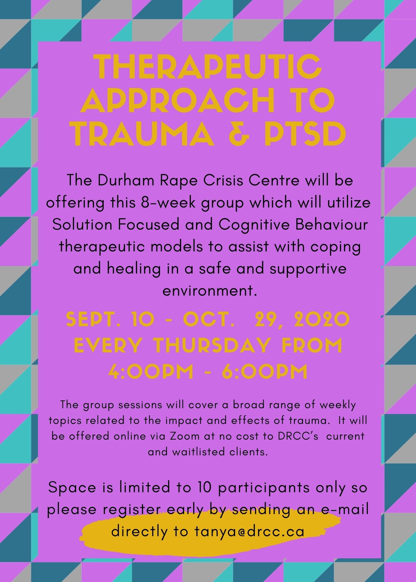 Trauma Group Flyer