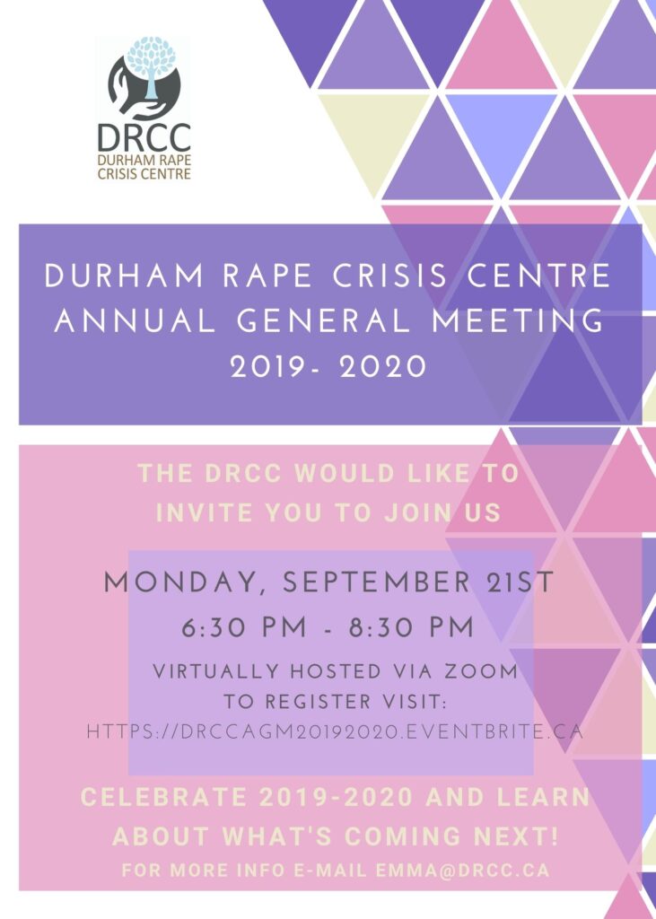 Annual General Meeting | Durham Rape Crisis Centre