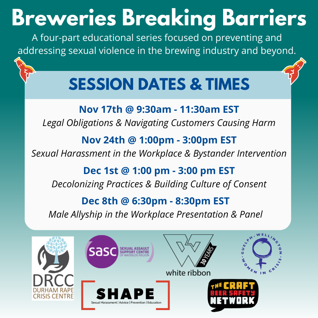 Breweries Breaking Barriers | Durham Rape Crisis Centre