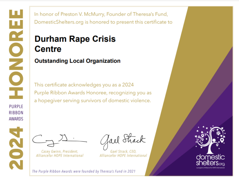 Durham Rape Crisis Centre | Through sharing healing can begin