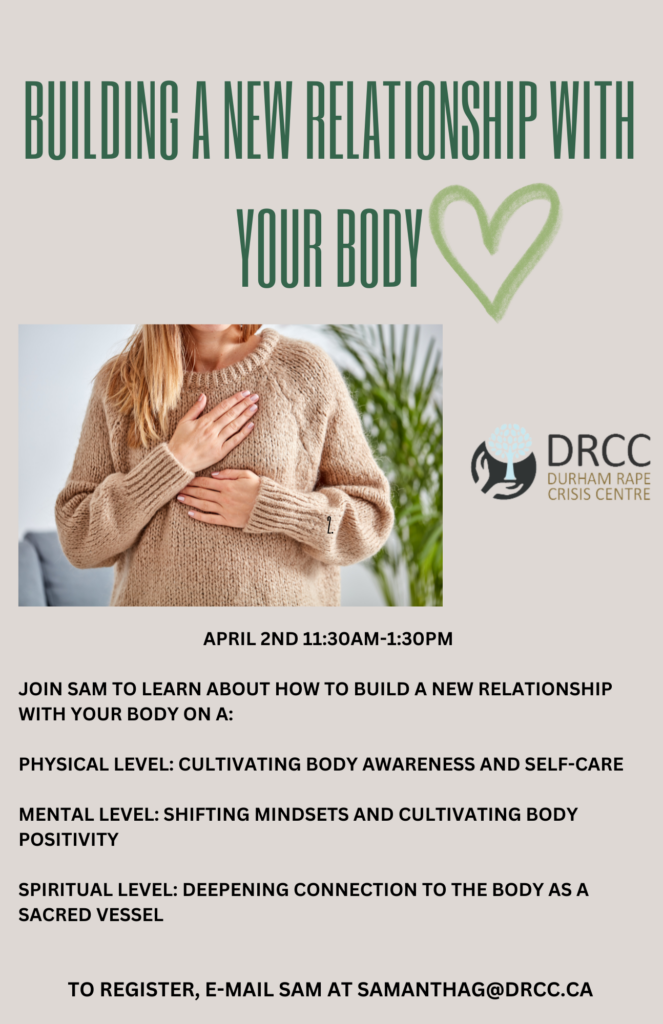Building a New Relationship with Your Body | Durham Rape Crisis Centre
